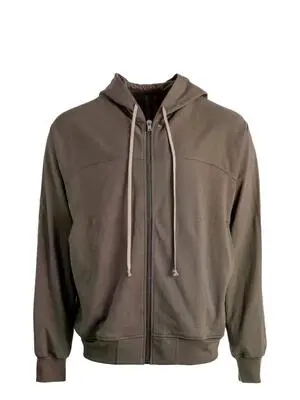 Rick Owens Zip-up Hoodie - Brown