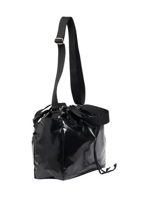 JACK GOMME Vegan Shoulder Bag - Black