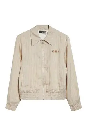 Amiri Stripe Blouson Jacket - Alabaster Archived