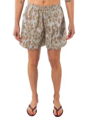 ARIKO Gender Inclusive Day Shorts - Leopard Camo