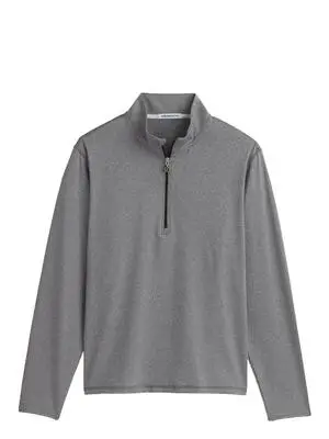 ASHWORTH GOLF La Jolla 1/4 Zip Outerwear - Charcoal Heather