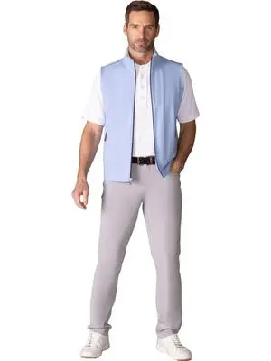 ASHWORTH GOLF Tech Stretch Vest - Chambray