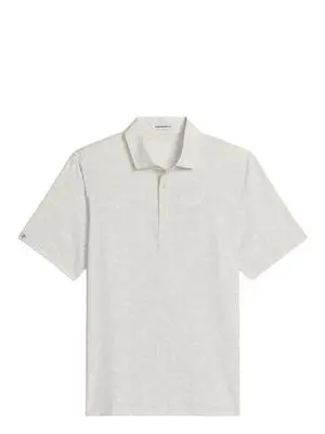 ASHWORTH GOLF Morning Glory Polo Lunar/white