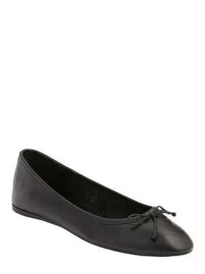 Mango Ballet Flat - Black