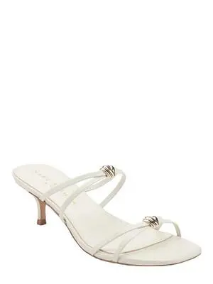 Marc Fisher Baizel Strappy Slide Sandal - Ivory