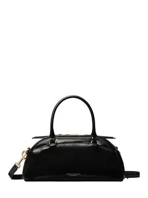 Tory Burch Small Bowler Top Handle Bag - Black