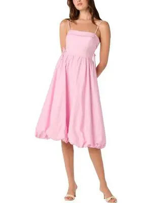 Astr The Label Dahlia Cotton Sundress - Pink