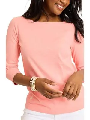 Tommy Bahama Ashby Slub Top - Light Salmon