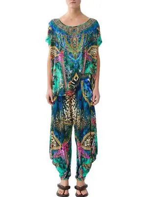 Camilla Jersey Drape Pant With Pocket - Animal Alchemy