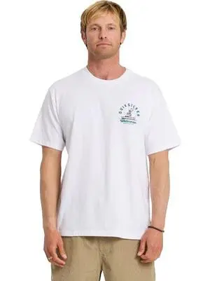 QUIKSILVER WATERMAN Early Morning Qmt0 Short Sleeve Shirt - White