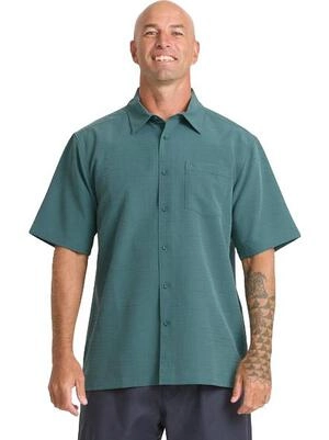 QUIKSILVER WATERMAN Centinela Short Sleeve Shirt North Atlantic