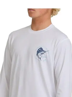 QUIKSILVER WATERMAN Long Sleeve Upf Shirt - White