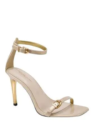 Dkny Pryce Ankle Strap Sandal - Beige/gold
