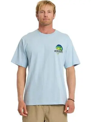 QUIKSILVER WATERMAN Big Bull Qmt0 Short Sleeve Shirt - Skyway