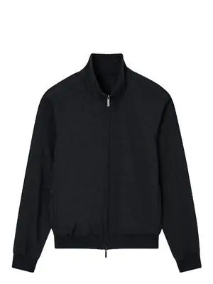 Emporio Armani Icon Full-zip Blouson - Natural