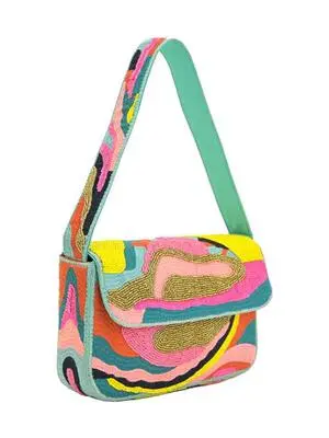 Yumi Kim Jacquard Shoulder Bag - Pink