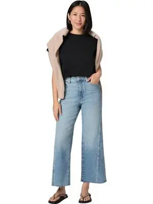 Paige Anessa Petite Wide Leg Jean - Denim
