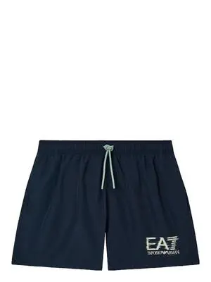 Emporio Armani Ea7 Beachwear Boxer Shorts - Navy