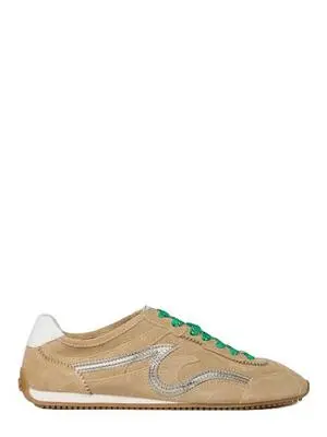Sandro Suede Low-top Sneakers - Red