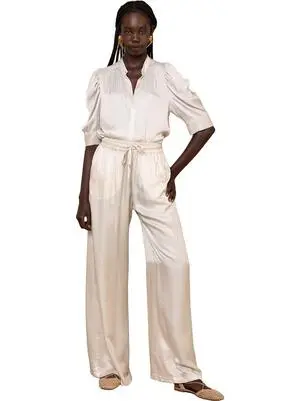 Hale Bob Bara Charmeuse Pant - Neutral