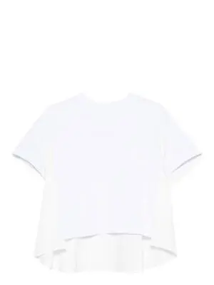 Sacai Cotton T-shirt - White