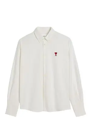 Ami De Coeur Cotton Shirt - White