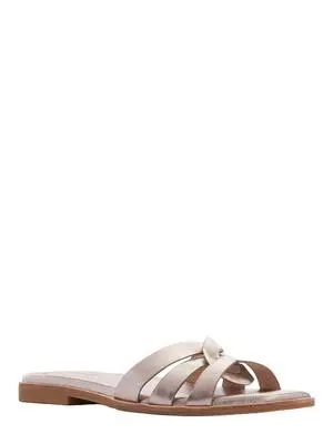 FRANKIE4 Jac Slide Sandal - Champagne