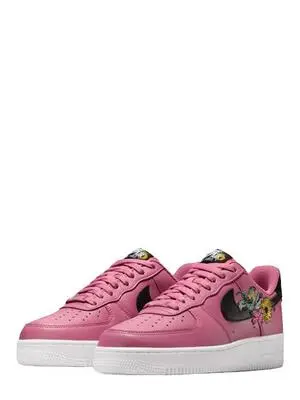 Nike Air Force 1 '07 Premium Sneakers - Peony/black/gold/white