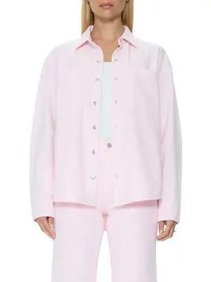 PISTOLA Elin Snap-front Shirt - Blush