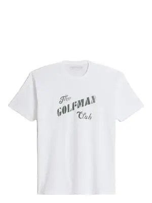 ASHWORTH GOLF Golfman Club Tee - Washed White