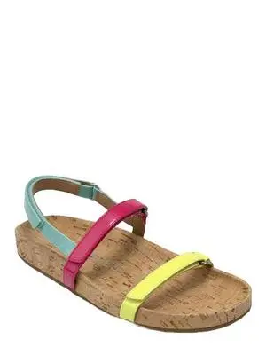 Aerosoles Liana Slingback Sandal - Kiwi Multi Fx Patent