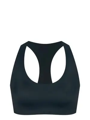 NIKESKIMS Shine Racerback Bra 'dark Teal/dark Teal - Blue