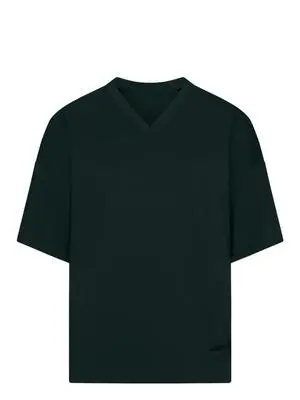 NIKESKIMS Airy Oversized V-neck T-shirt - Blue