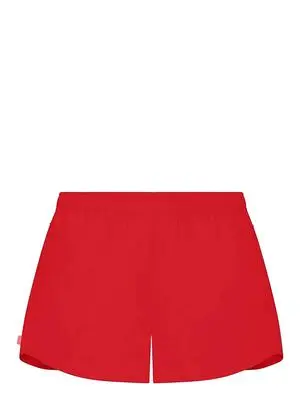 NIKESKIMS Woven Nylon Runner Shorts - Red