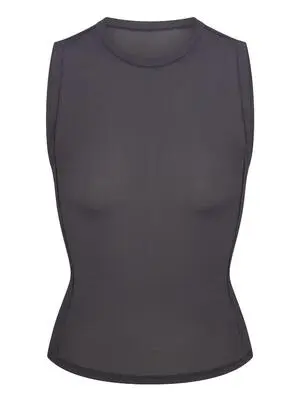 NIKESKIMS Weightless Layers Sleeveless Top - Grey