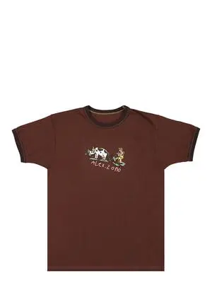 ALEX ZONO Trail Tee - Brown