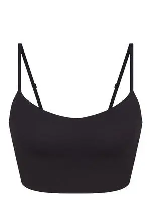 NIKESKIMS Matte Cami Bra Top - Black