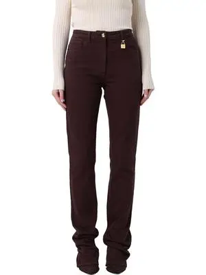 Elisabetta Franchi Straight Leg Jeans - Brown