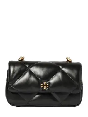 Tory Burch Quilted Leather Mini Bag - Black