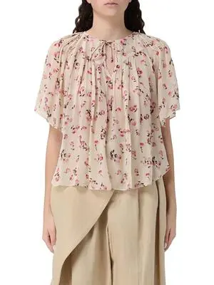 Isabel Marant Floral Print Top - Beige