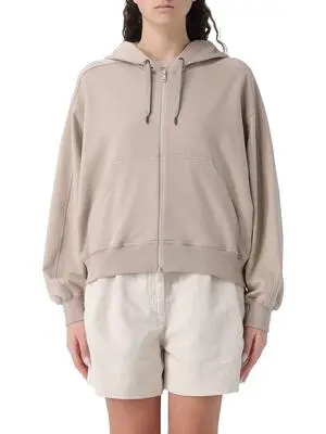 Brunello Cucinelli Full Zip Hoodie - Brown