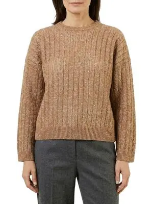 Brunello Cucinelli Brunello Cucinelli Textured Pullover Burnt