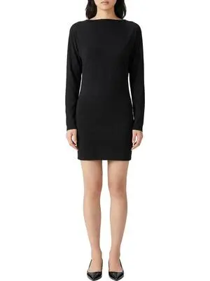 Jacquemus Viscose Blend Mini Dress - Black