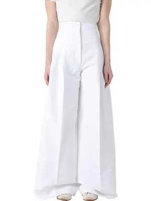 Jacquemus Wide Leg Trousers - White