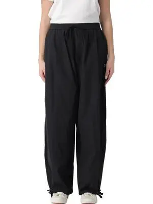 Kenzo High-waisted Wide-leg Trousers - Black