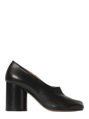 MAISON MARGIELA Maison Margiela Black Leather Tabi Pumps Black