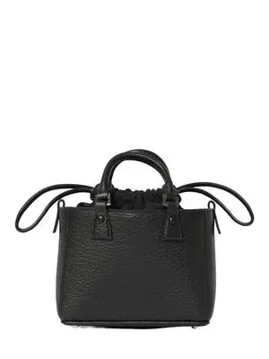 MAISON MARGIELA 5ac Mini Grained Leather Bag - Black