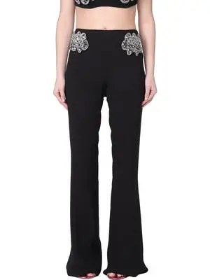 Pinko Wide Leg Trousers - Black