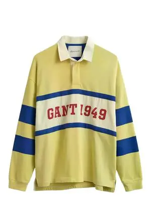 Gant Heavy Rugger Polo Shirt - Yellow