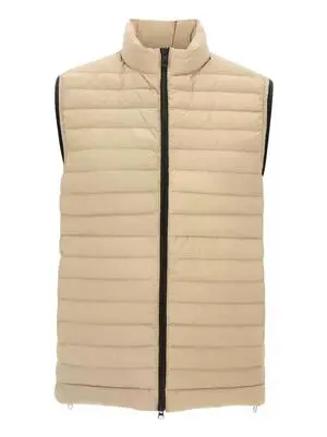 Peuterey Quilted Zip Vest - Neutrals
